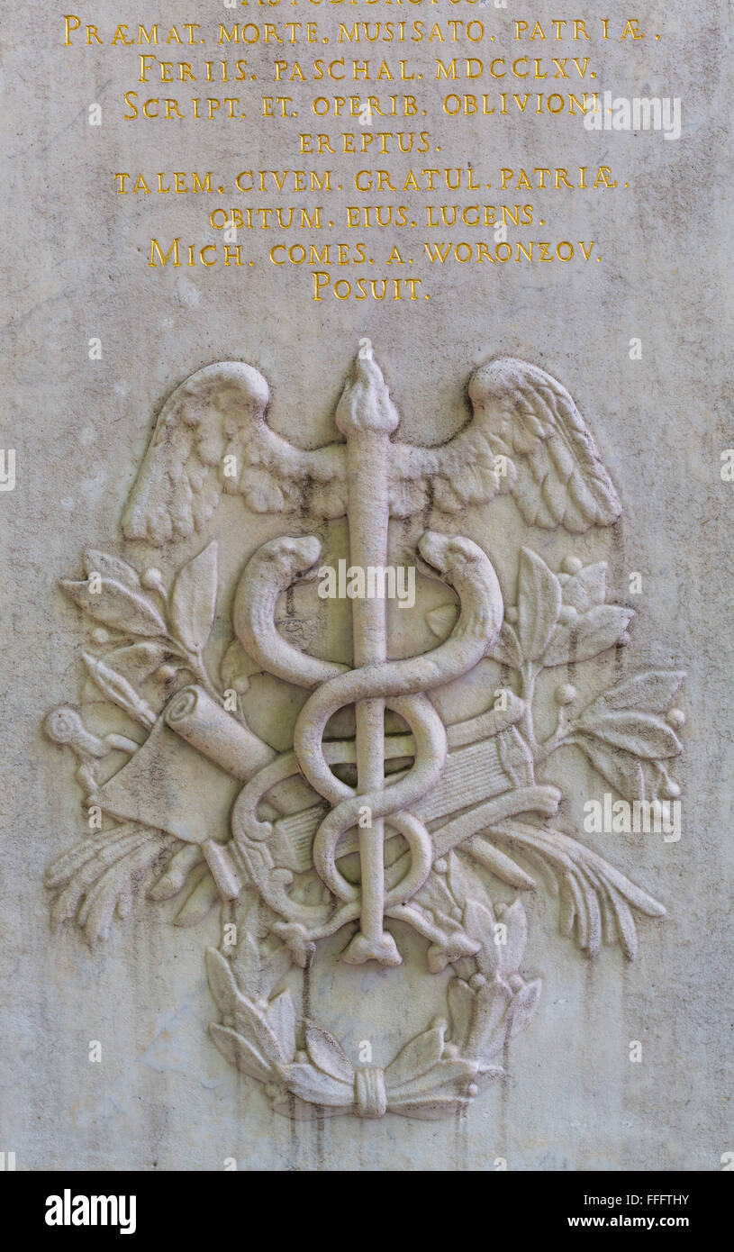 Grave of scientist Mikhail Lomonosov, Lazarus Cemetery, Alexander ...