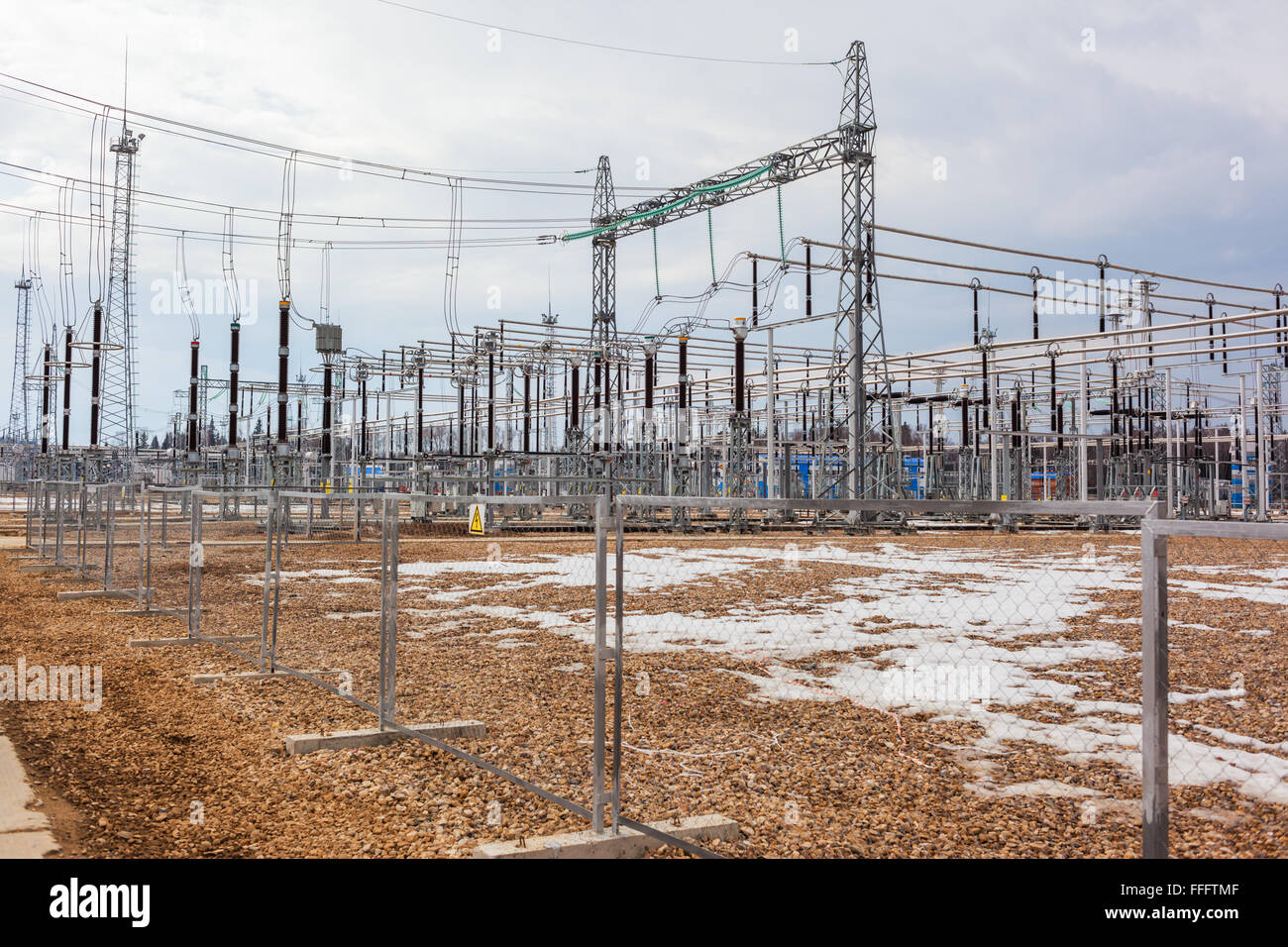 Electric power plant, power transmission line, industrial equipment ...