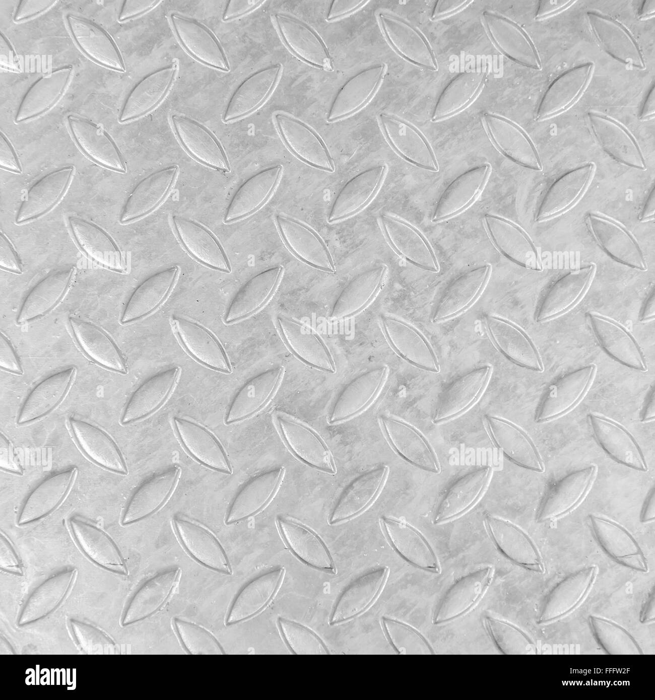 Industrial shiny metal silver list with rhombus shapes Stock Photo - Alamy