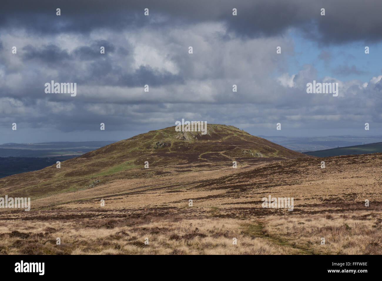 Foel Drygarn, Preseli Hills, Pembrokeshire, Wales, UK Stock Photo - Alamy