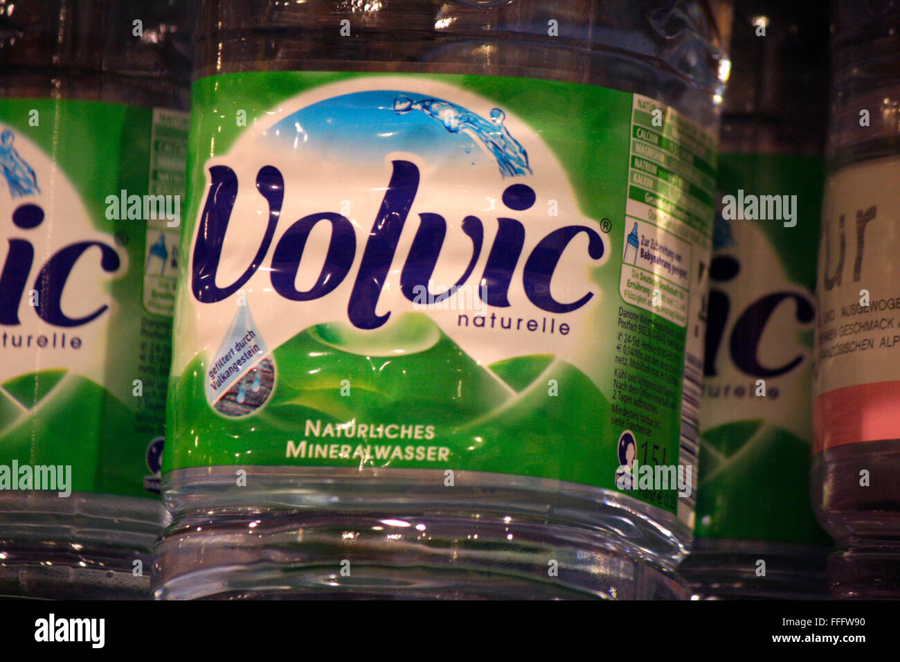 Volvic logo hi-res stock photography and images - Alamy