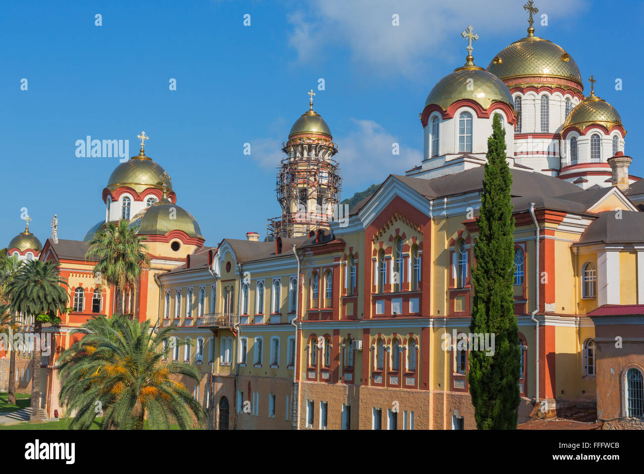 New Athos Monastery, New Athos, Abkhazia, Georgia Stock Photo - Alamy