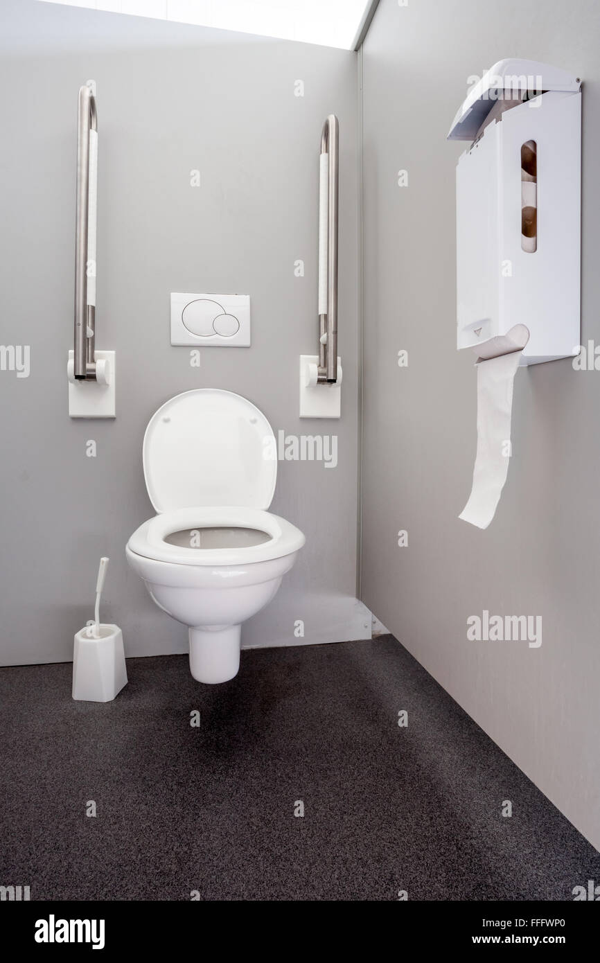 public disabled toilet in a large building Stock Photo - Alamy