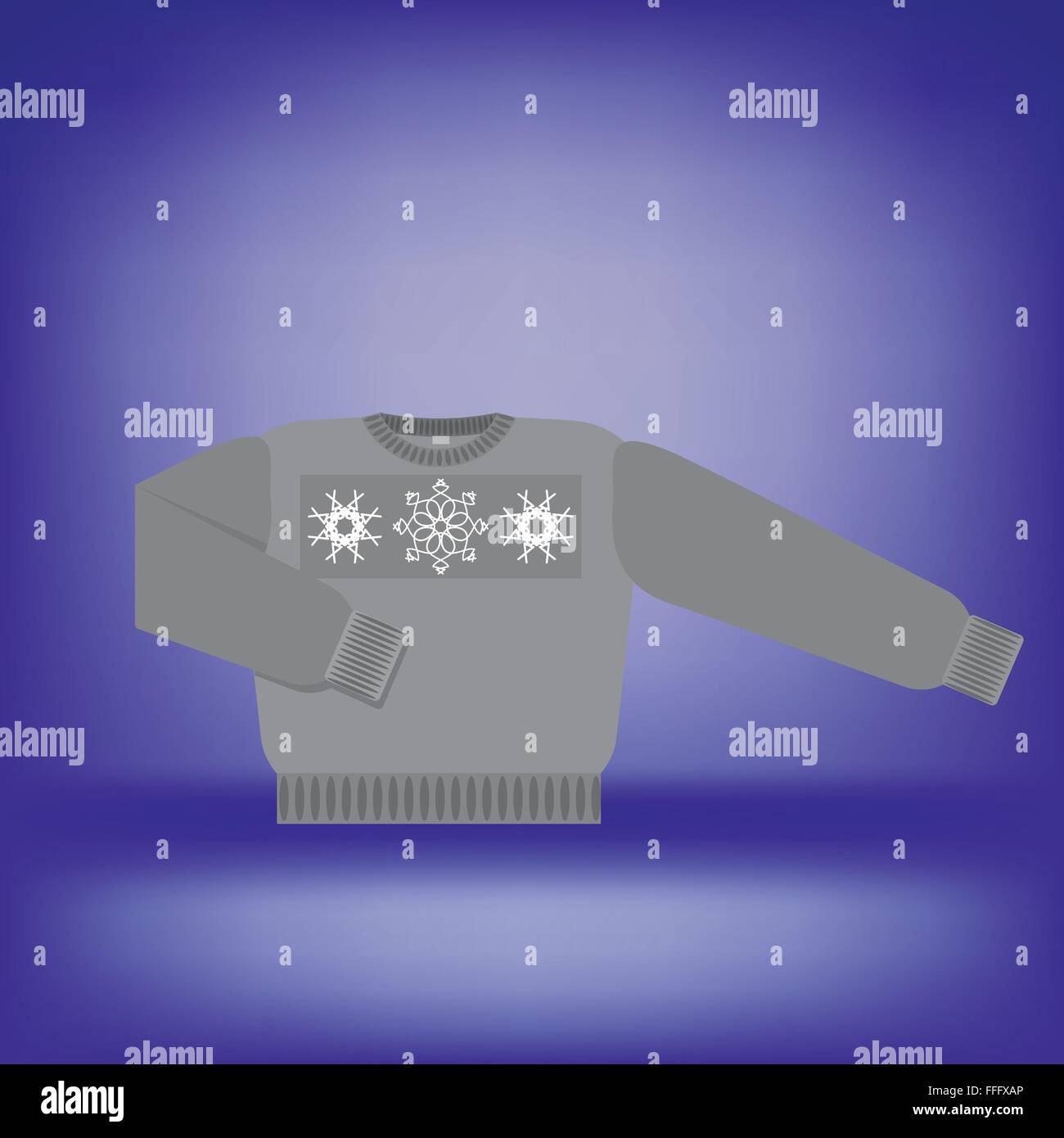 Knit sweater vest Stock Vector Images - Alamy