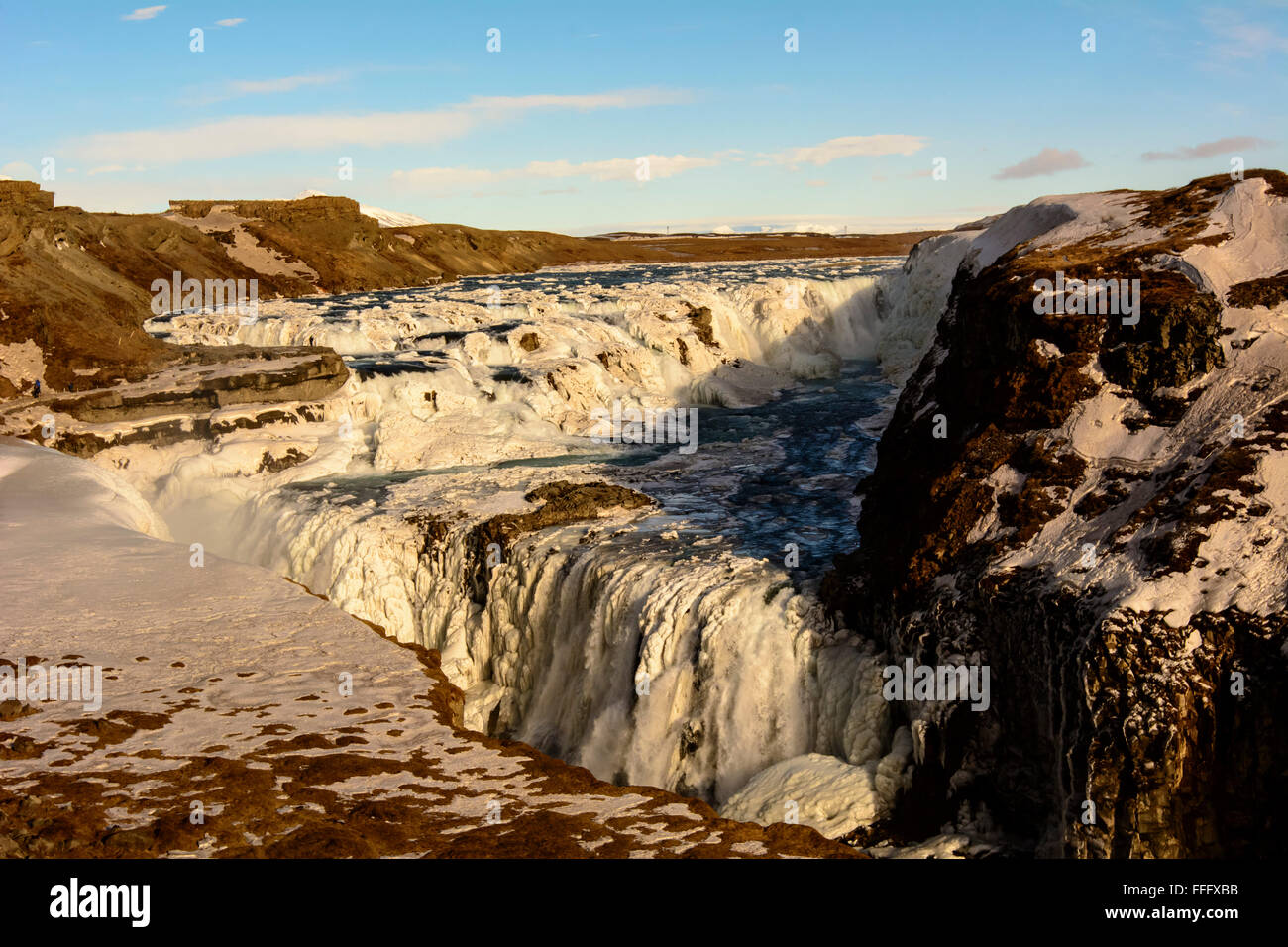Gullfoss waterfall hi-res stock photography and images - Alamy