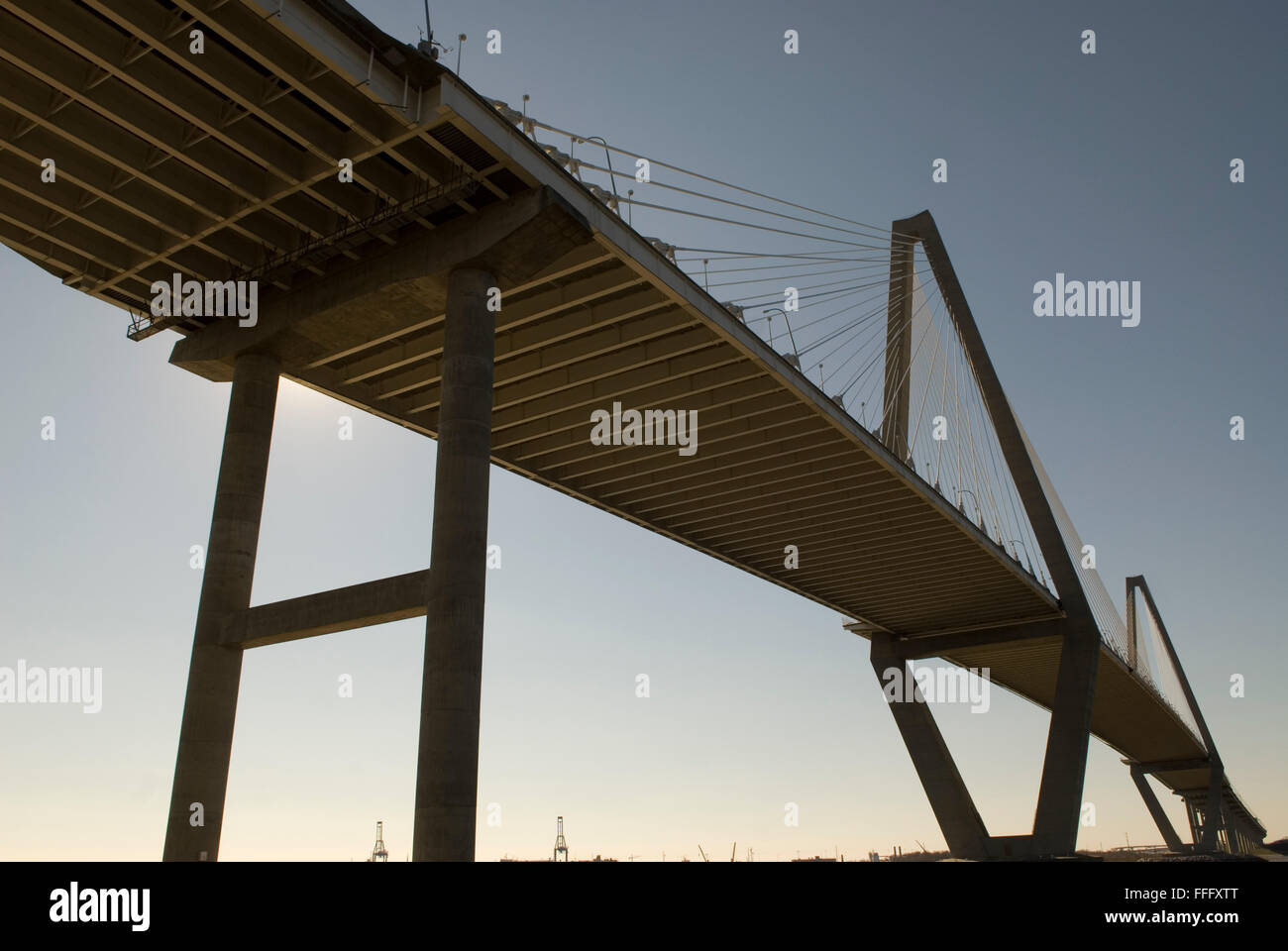 Arthur Ravenel Jr Bridge Charleston South Carolina USA Stock Photo - Alamy
