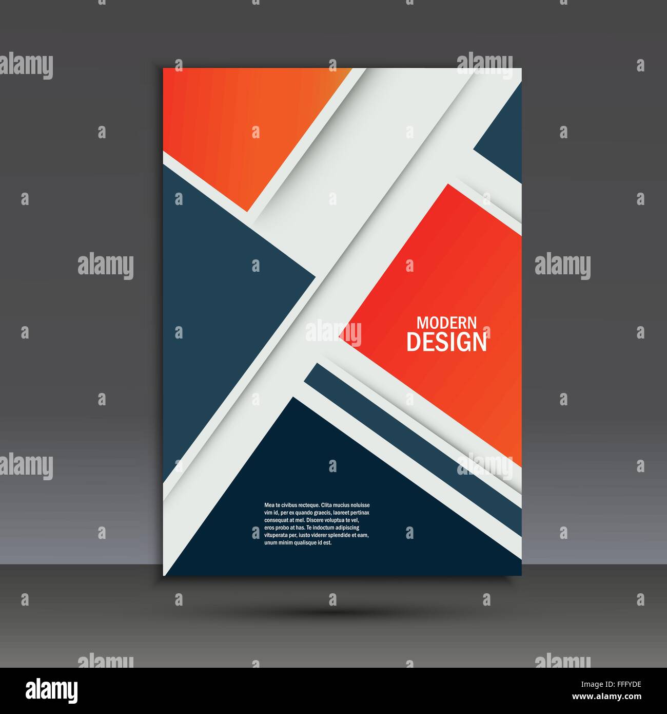Vector brochure design layout template in A4 Stock Vector Image & Art ...