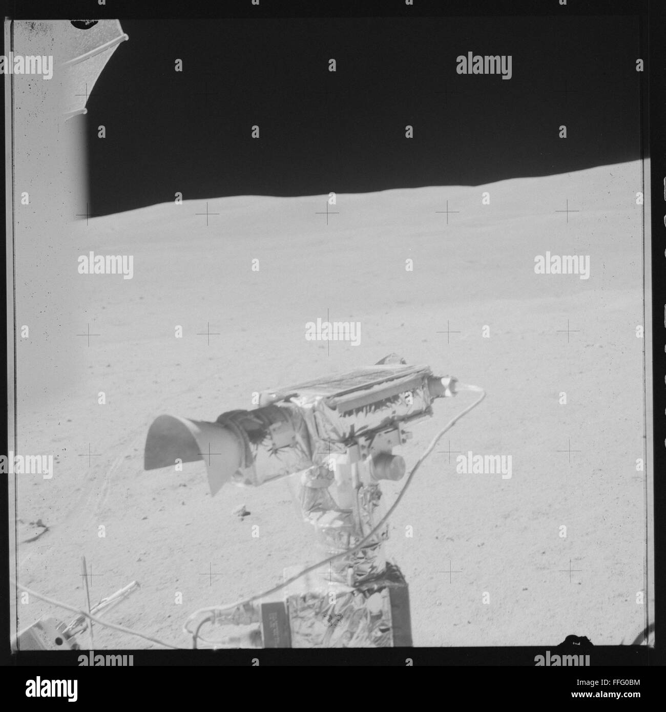 This collection of photographs from Apollo 16 captures astronauts John ...