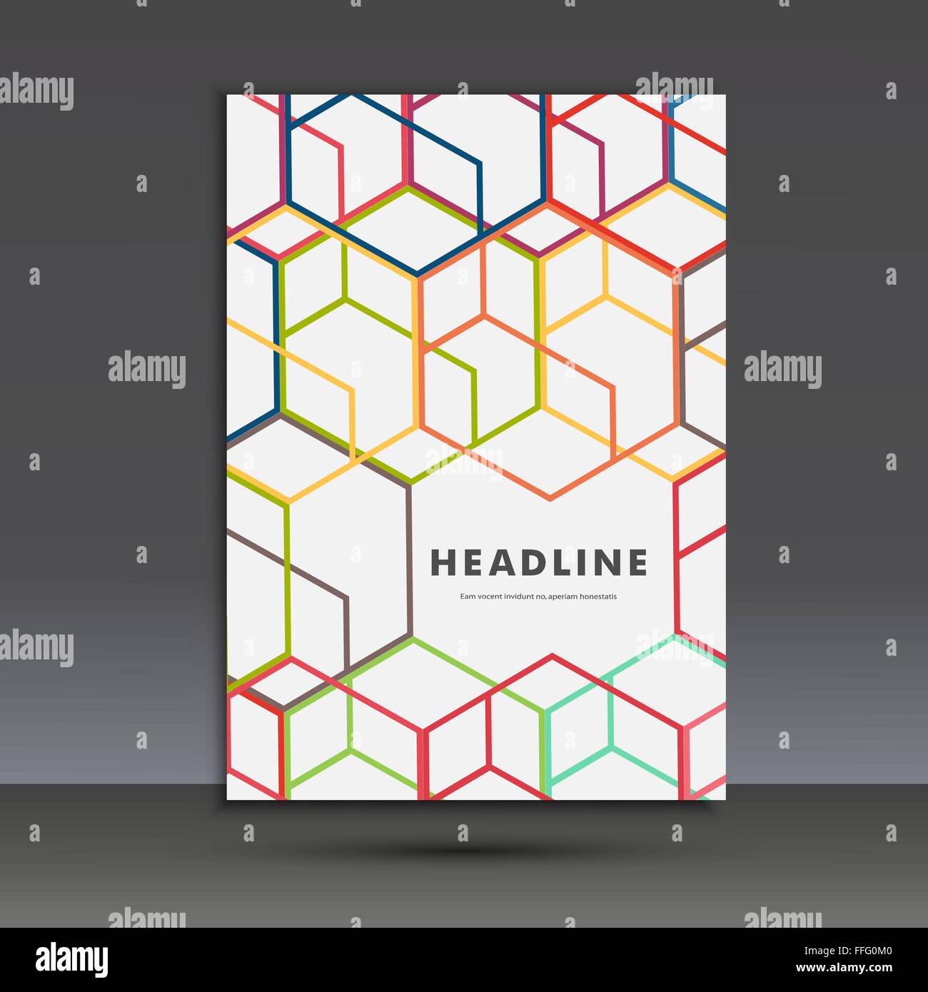 Vector abstract hexagon set Stock Vector Image & Art - Alamy