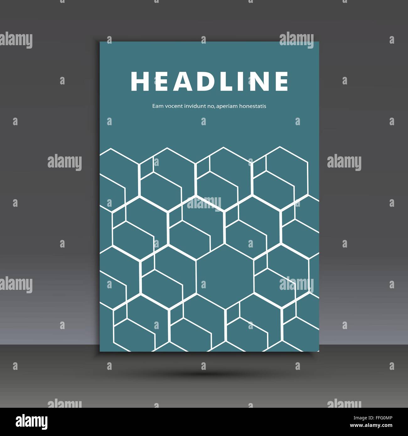 Vector abstract hexagon set Stock Vector Image & Art - Alamy