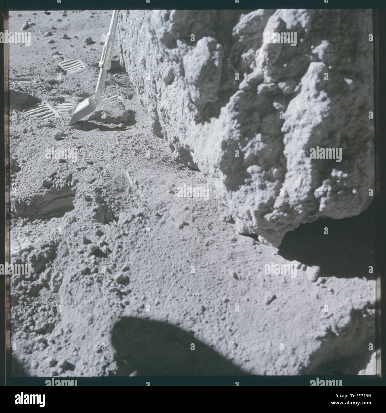The complete photographic collection from Apollo 16 documents the astronauts' lunar exploration ...