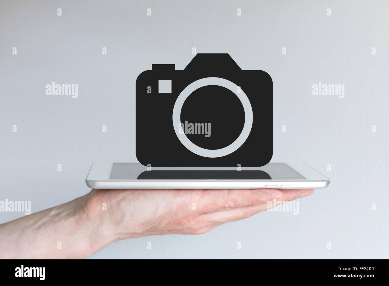 Digital selfie illustration hi-res stock photography and images - Alamy