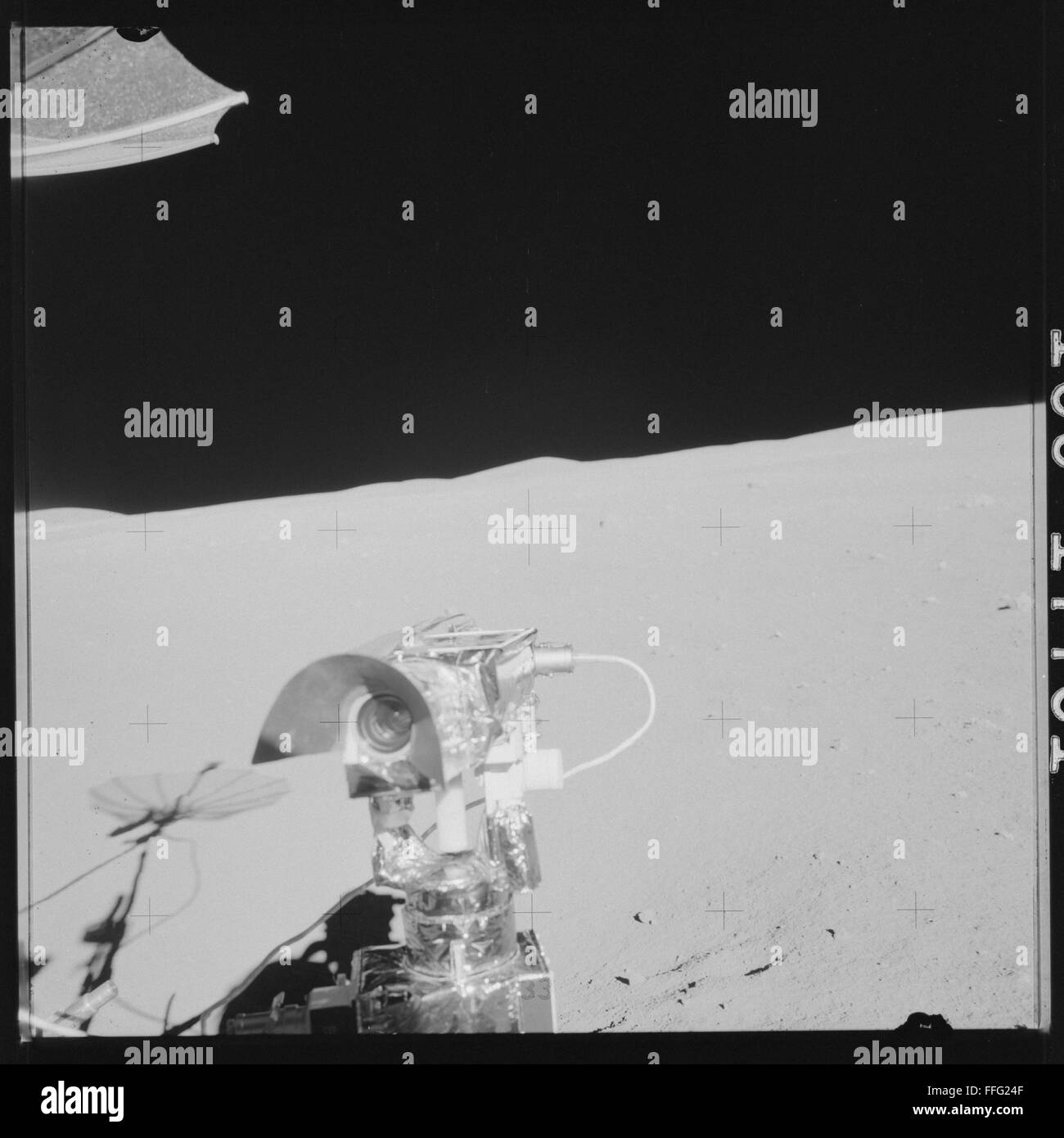 The unedited photographic archive from Apollo 16 includes images of ...