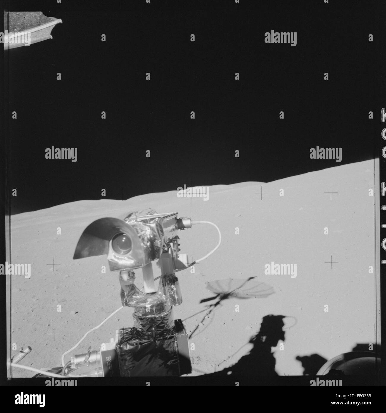 This photographic collection from Apollo 16 documents the historic mission to the lunar ...