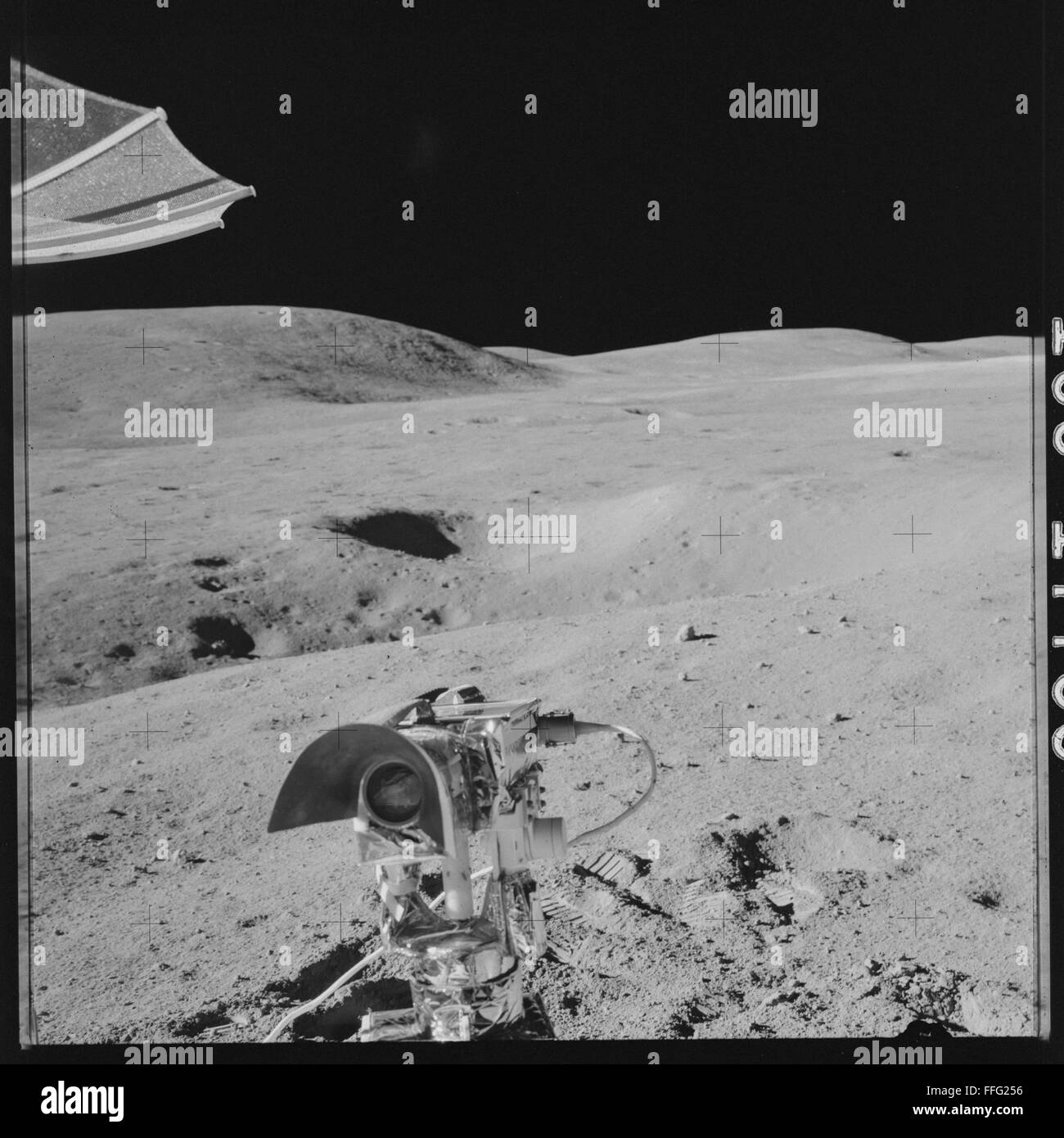 This archive showcases images from Apollo 16, including extra-vehicular ...