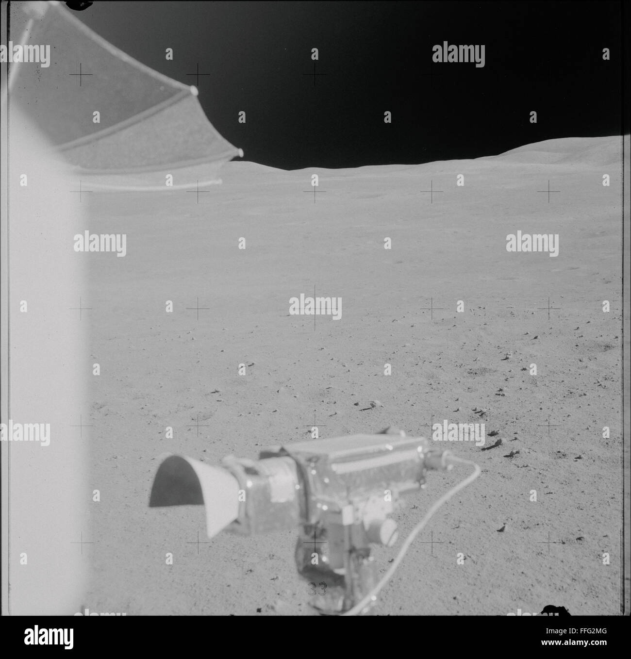 This collection of unedited images from the Apollo 16 mission captures ...