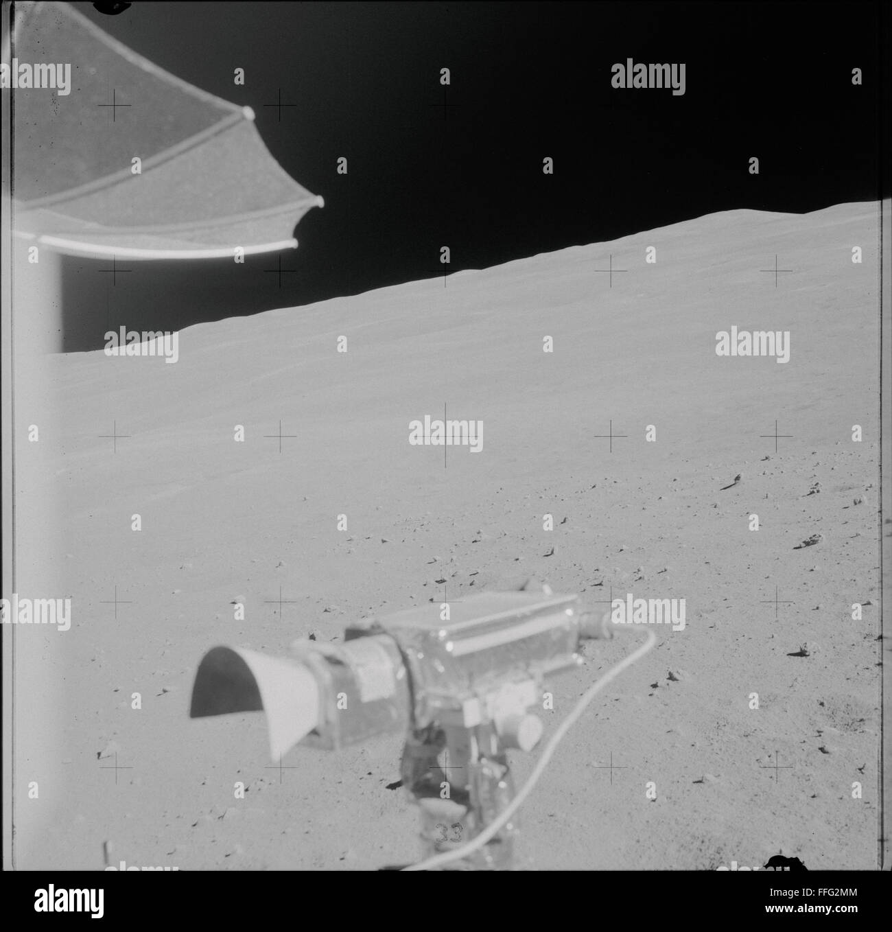 This collection of unedited photos from the Apollo 16 mission shows ...