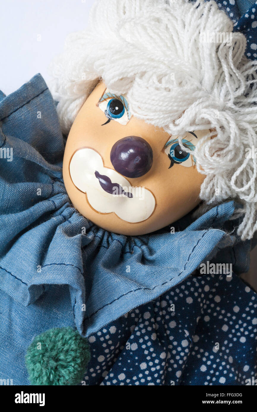 Clown face sad hi-res stock photography and images - Alamy