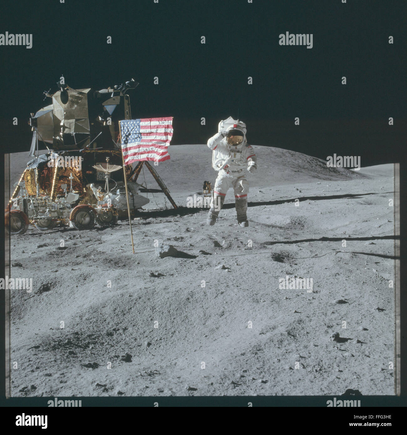 This complete unedited photographic collection from Apollo 16 captures ...