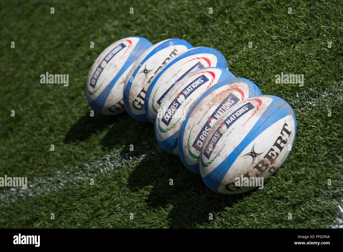 Italian rugby stadio olimpico rome hi-res stock photography and images ...