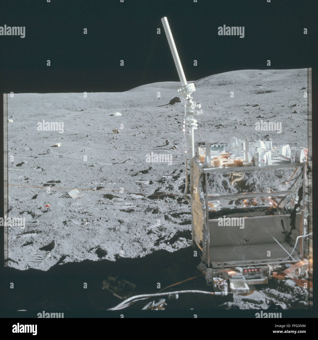 The Apollo 16 mission's photographic archive showcases images of ...
