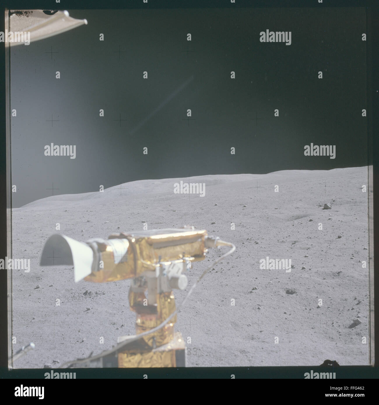 The Apollo 16 mission’s untouched photographic archive features images ...
