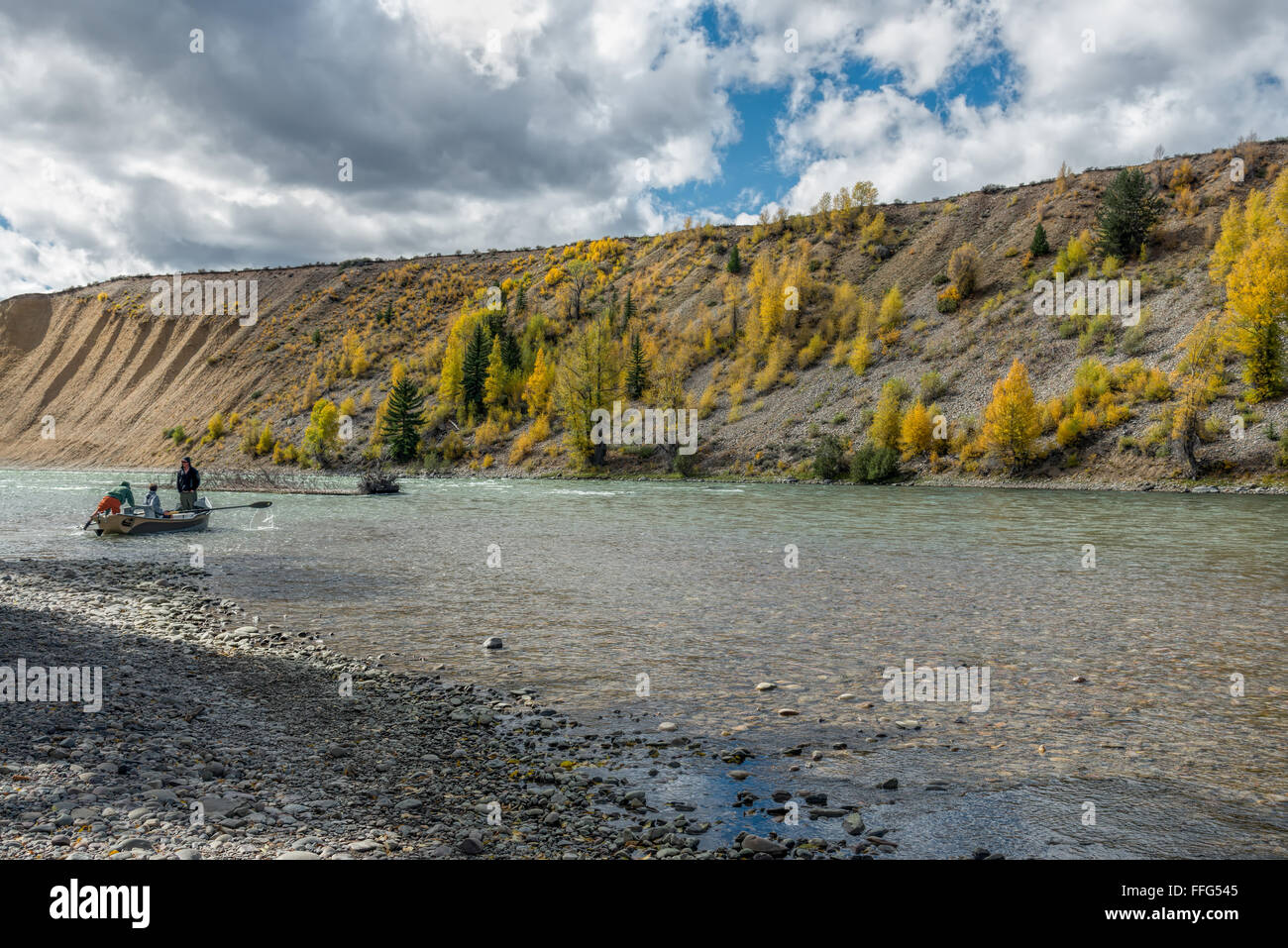 Going boating on the Snake River Stock Photo - Alamy