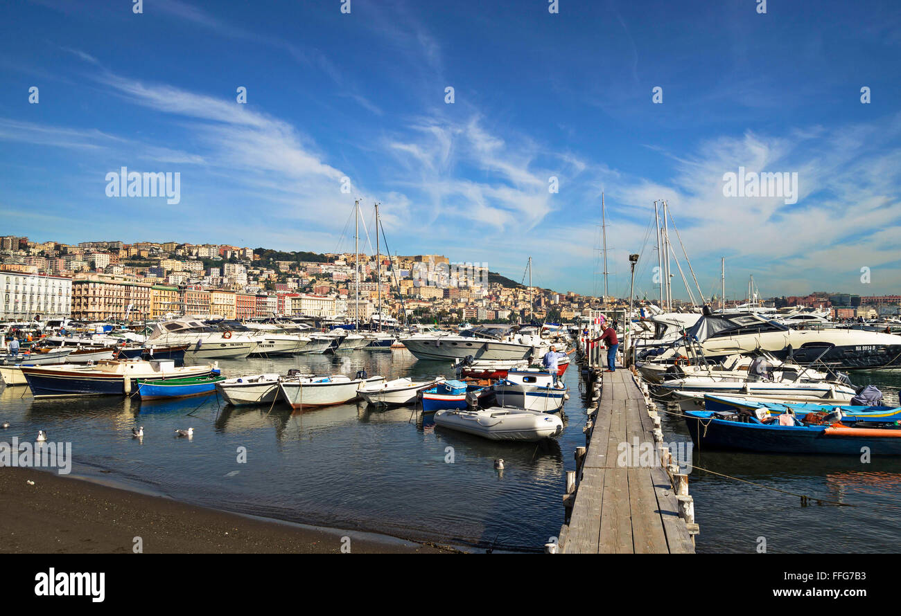 Colorful gulf of Naples ,amazing tourists attraction at the ...