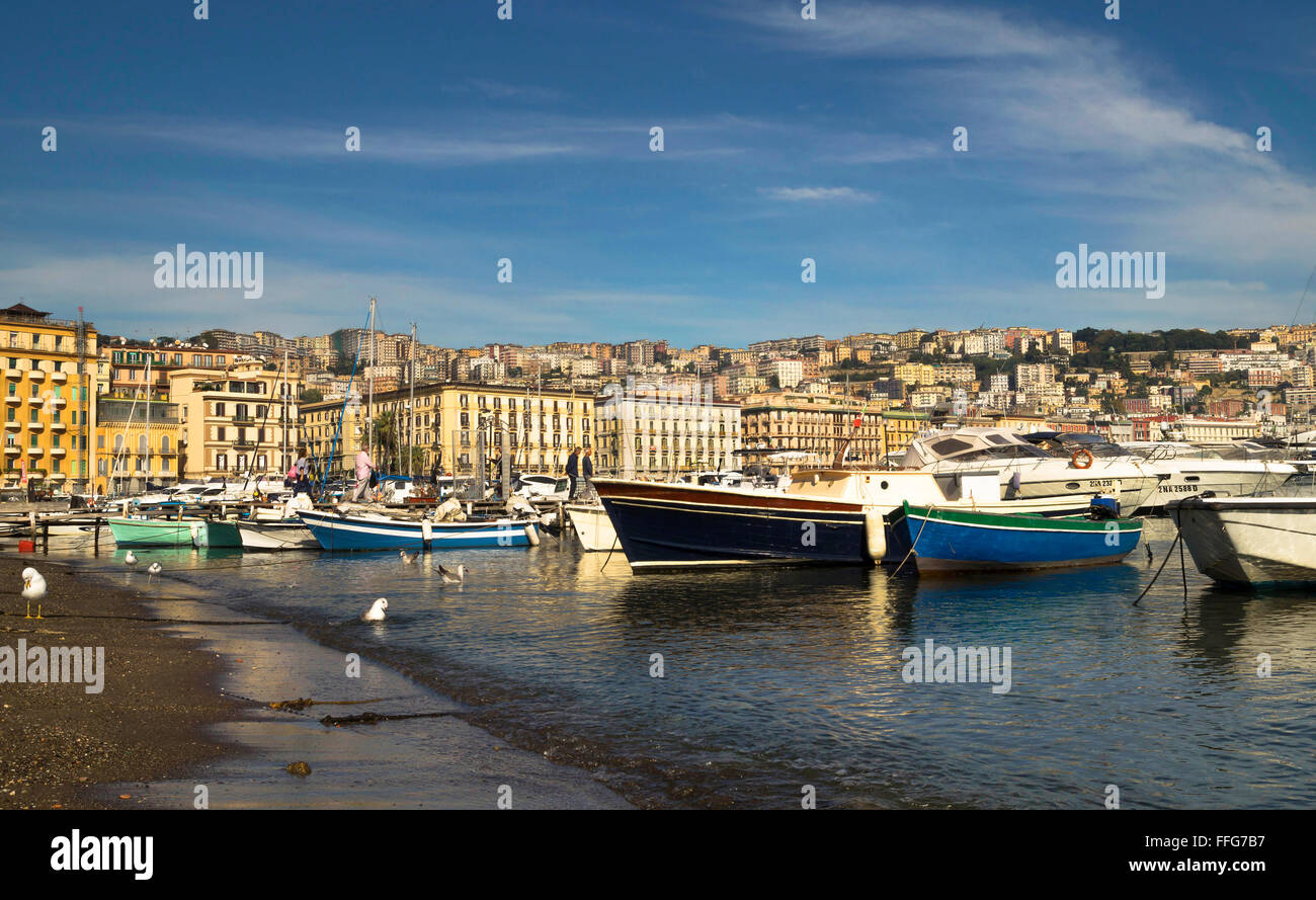 Colorful gulf of Naples ,amazing tourists attraction at the ...