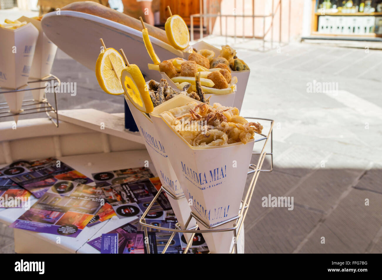 Food restaurant with Italian fish and seafood - "Mamma Mia !" in ...