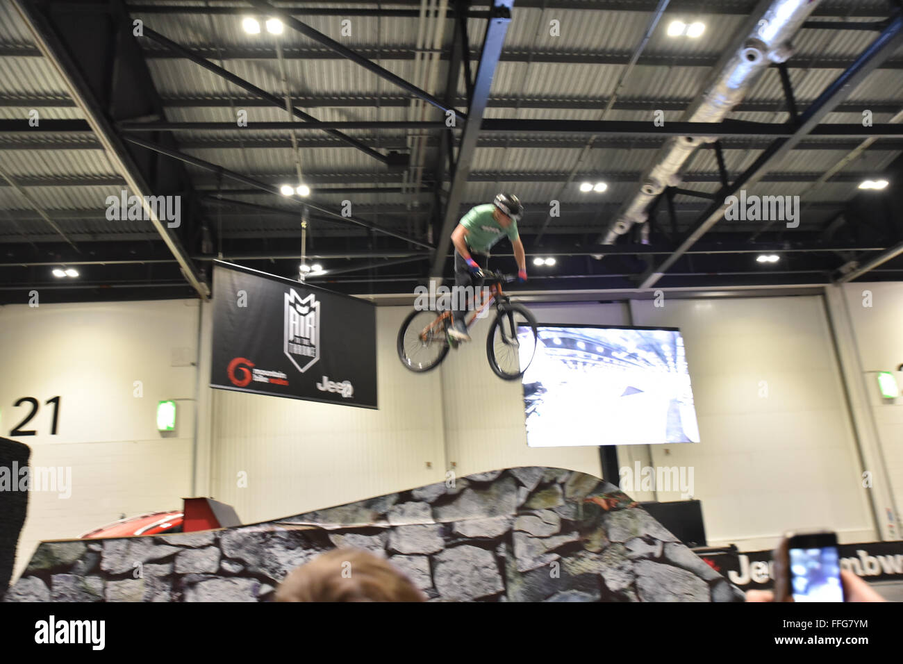 Excel, London, UK. 13th February 2016. The London Bike Show at Excel ...