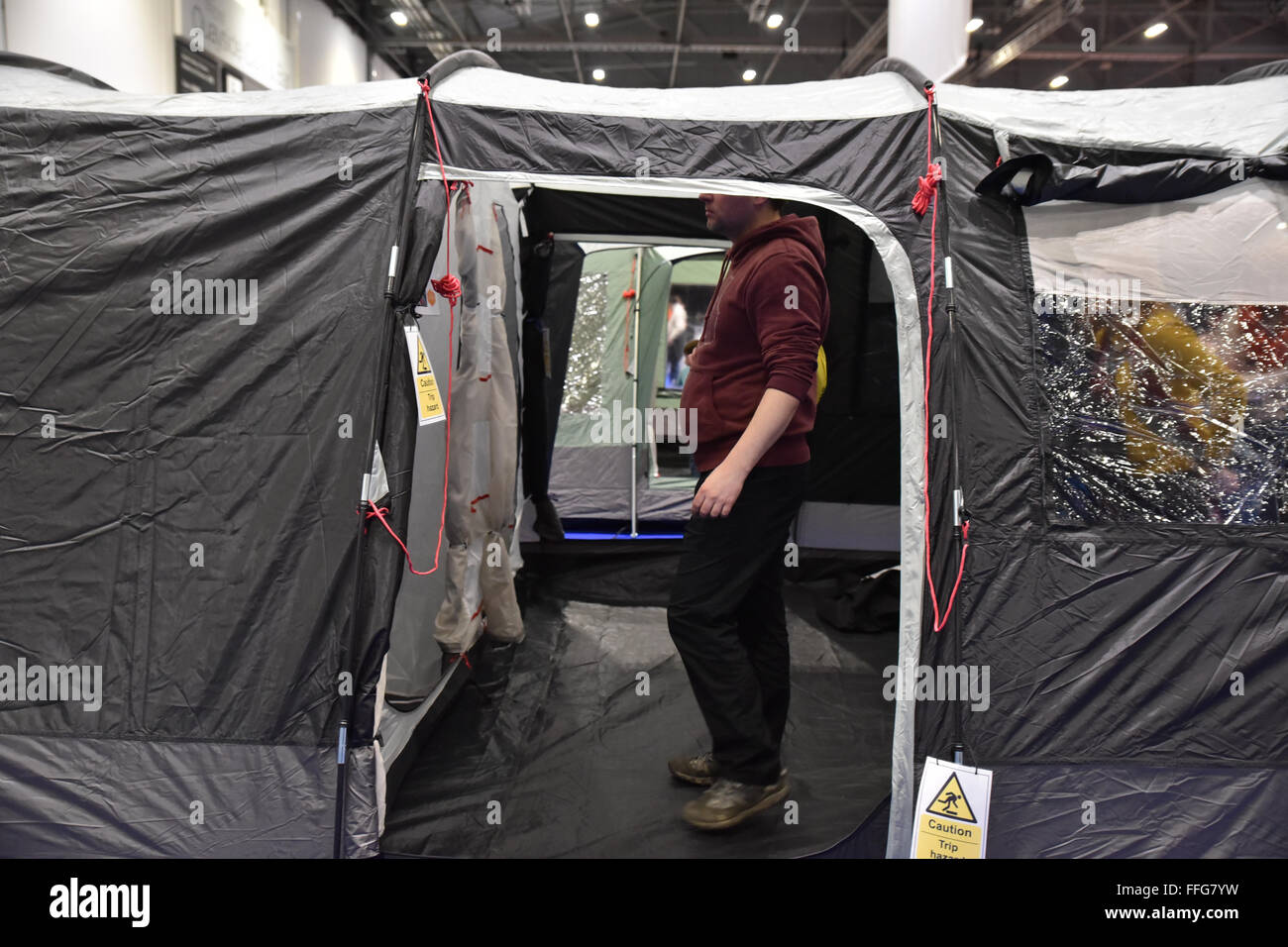 Excel, London, UK. 13th February 2016. The London Bike Show at Excel ...