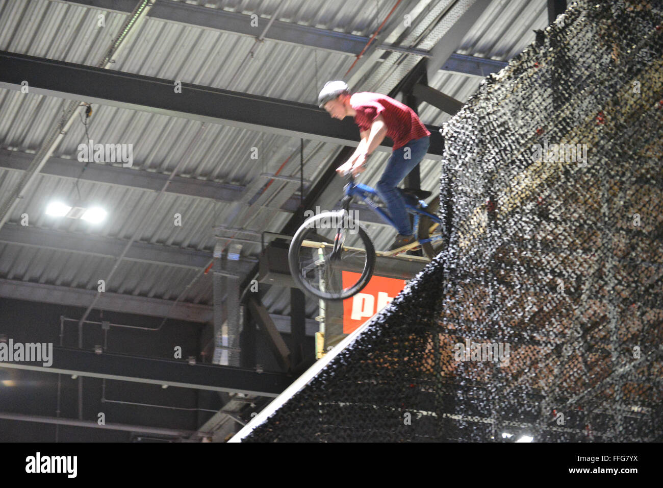 Excel, London, UK. 13th February 2016. The London Bike Show at Excel ...