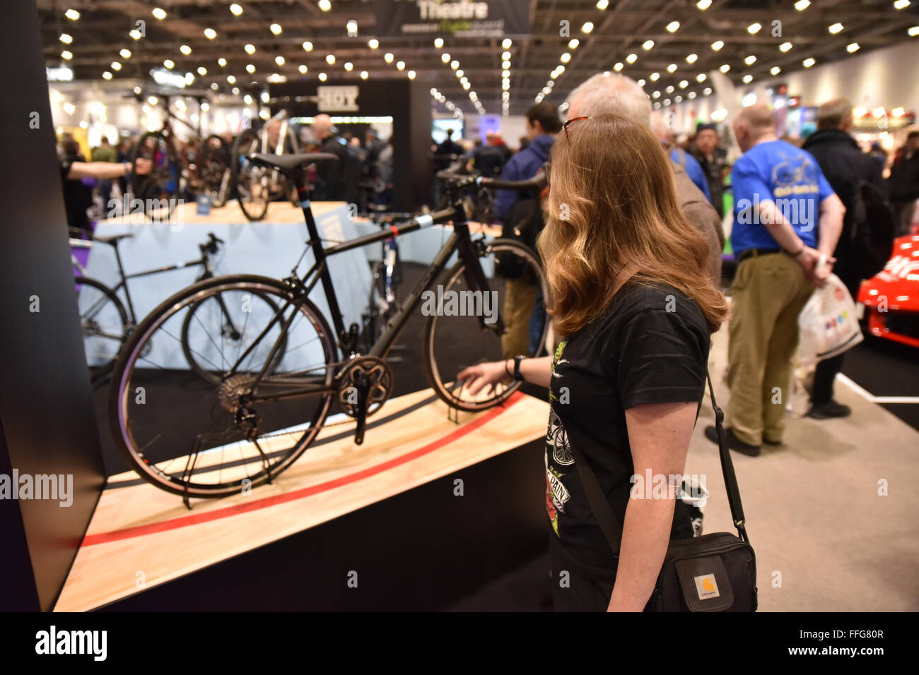Excel, London, UK. 13th February 2016. The London Bike Show at Excel ...