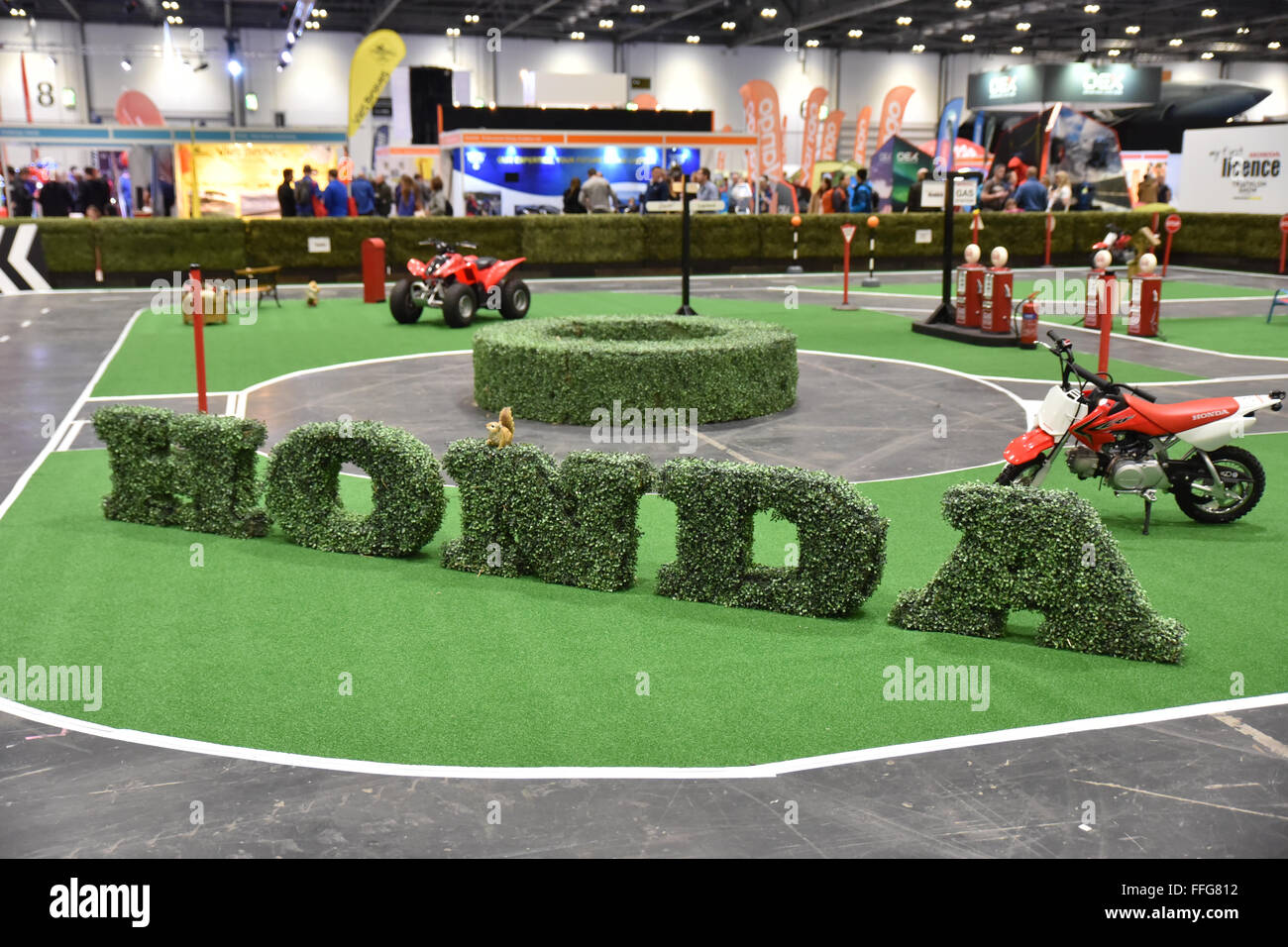 Excel, London, UK. 13th February 2016. The London Bike Show at Excel ...