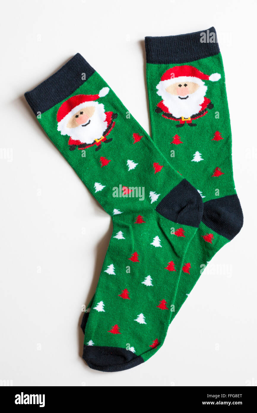 Santa socks hi-res stock photography and images - Alamy