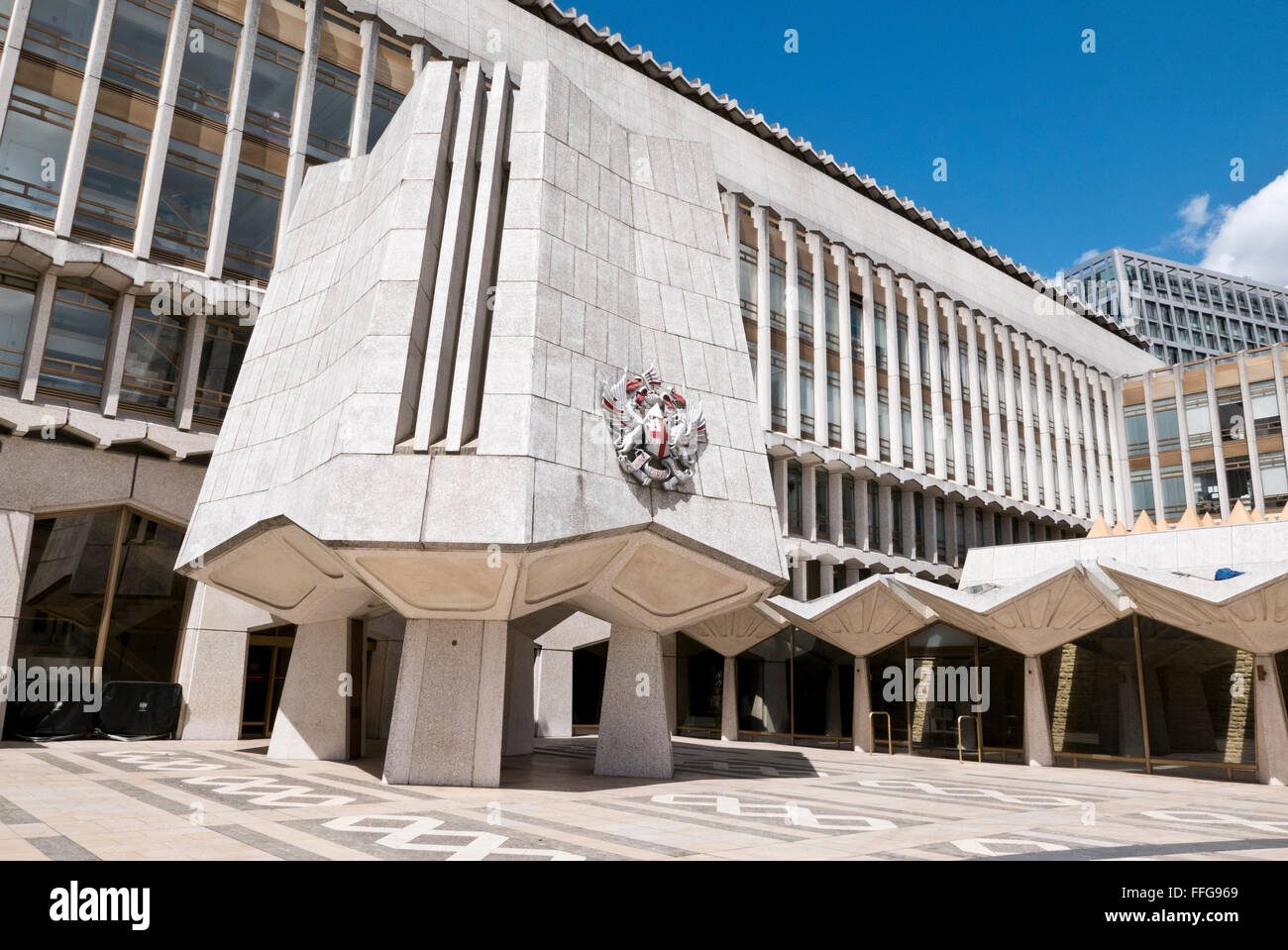The Guildhall library in the City of London, United Kingdom Stock Photo ...