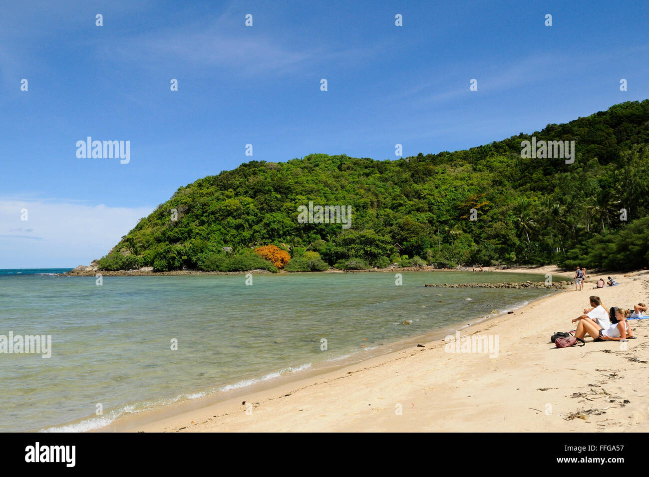 A beautiful view on Koh ma beach, Koh Phangan, Thailand Stock Photo - Alamy