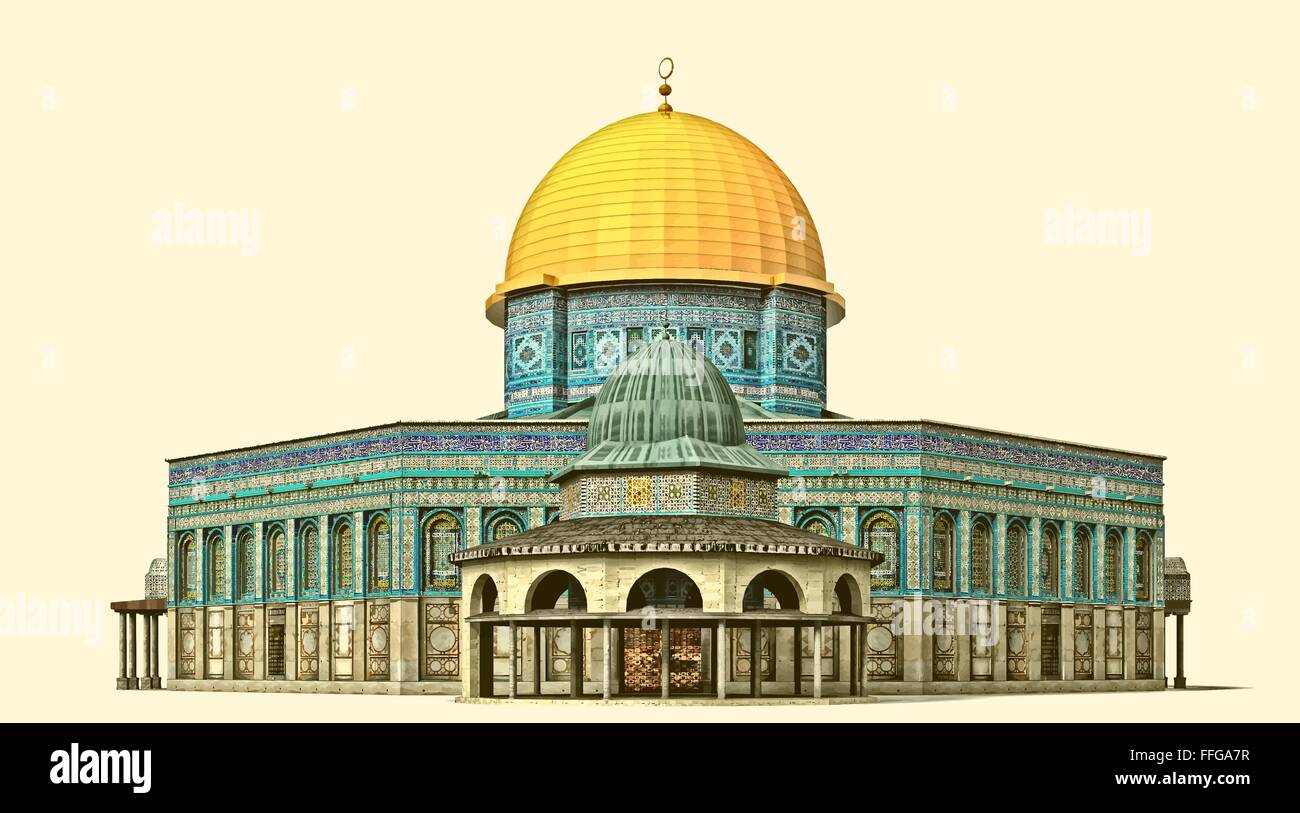 Jerusalem church dome Stock Vector Images - Alamy