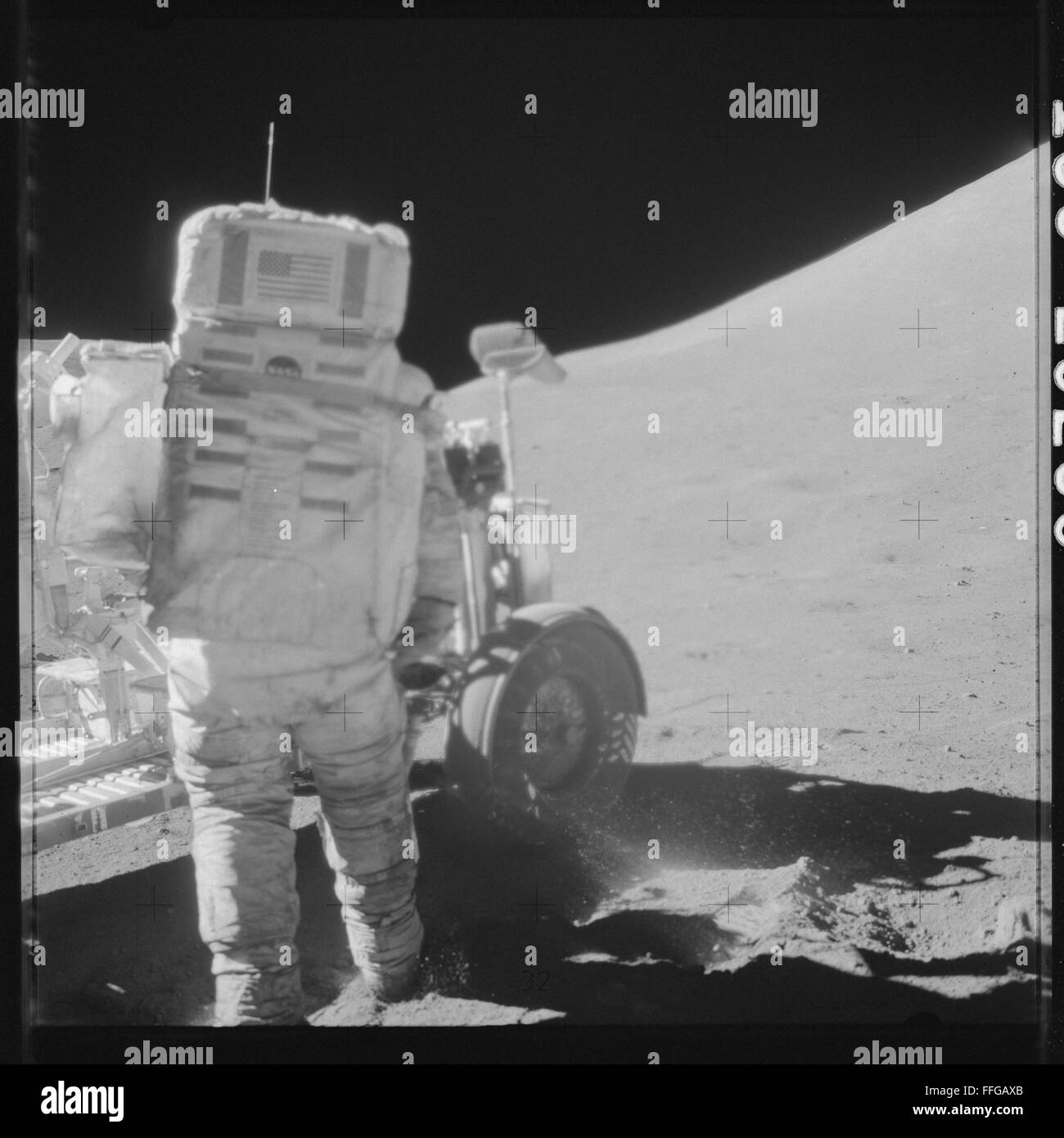 Apollo 17’s unedited photographic archive documents the final mission of the Apollo program ...