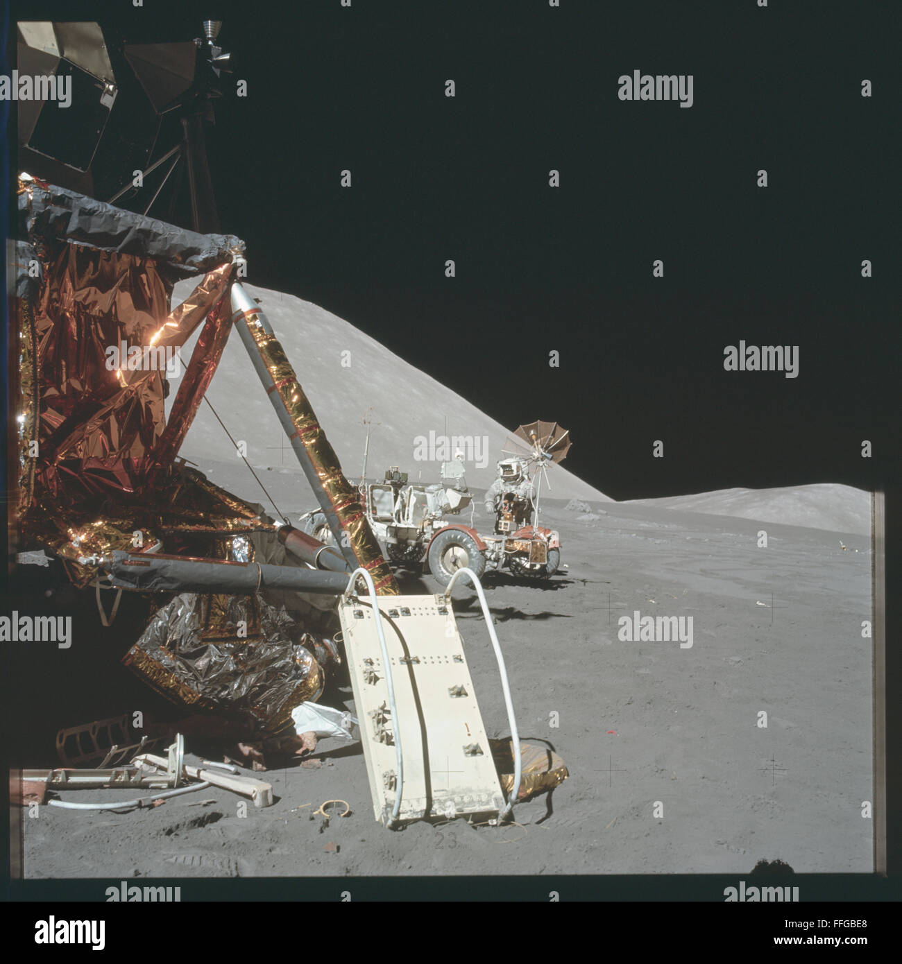 This collection from Apollo 17 features images from the final Apollo ...