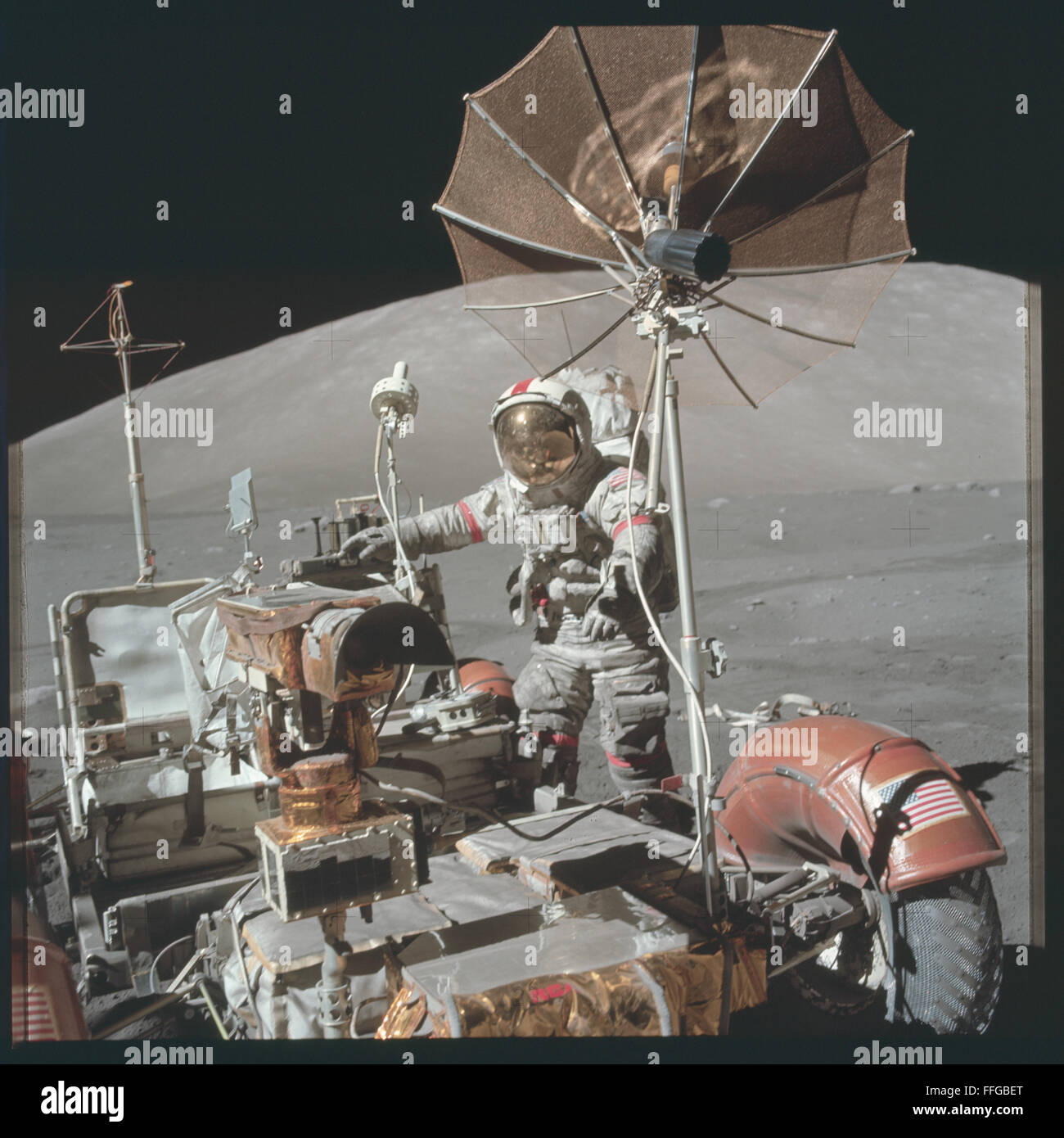 The Apollo 17 photographic archive includes images from the final Apollo mission, featuring ...