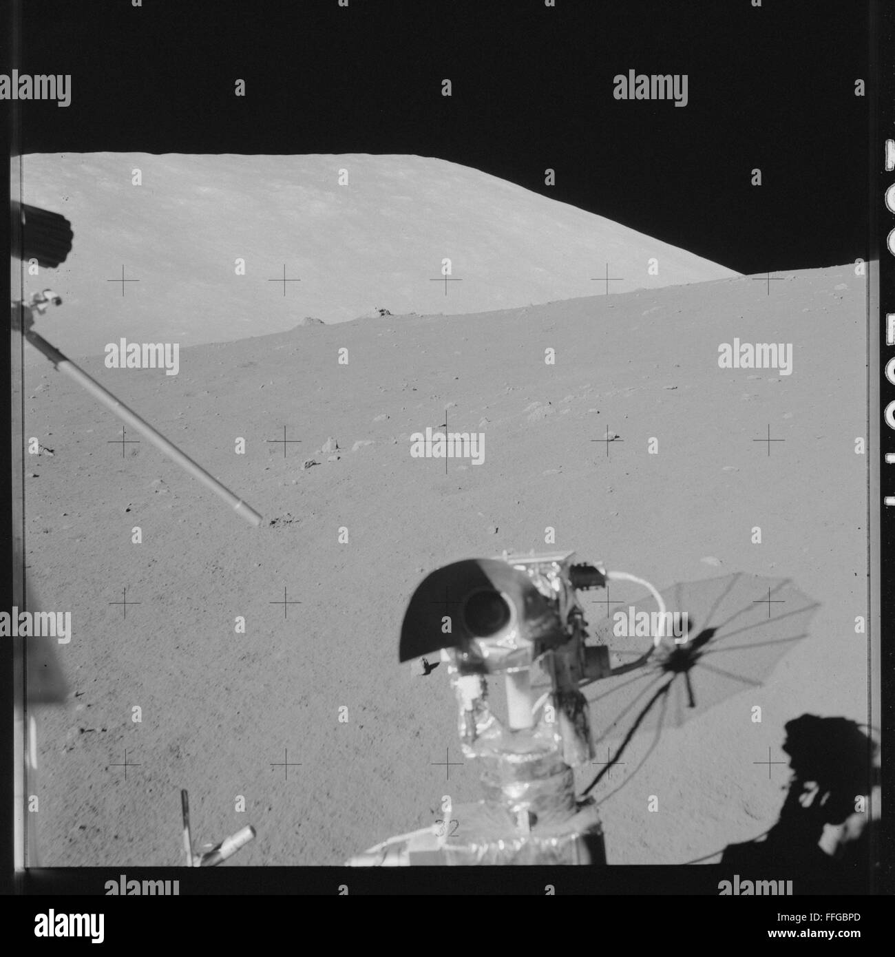 The Apollo 17 mission's untouched photographic archive contains unedited images from the final ...