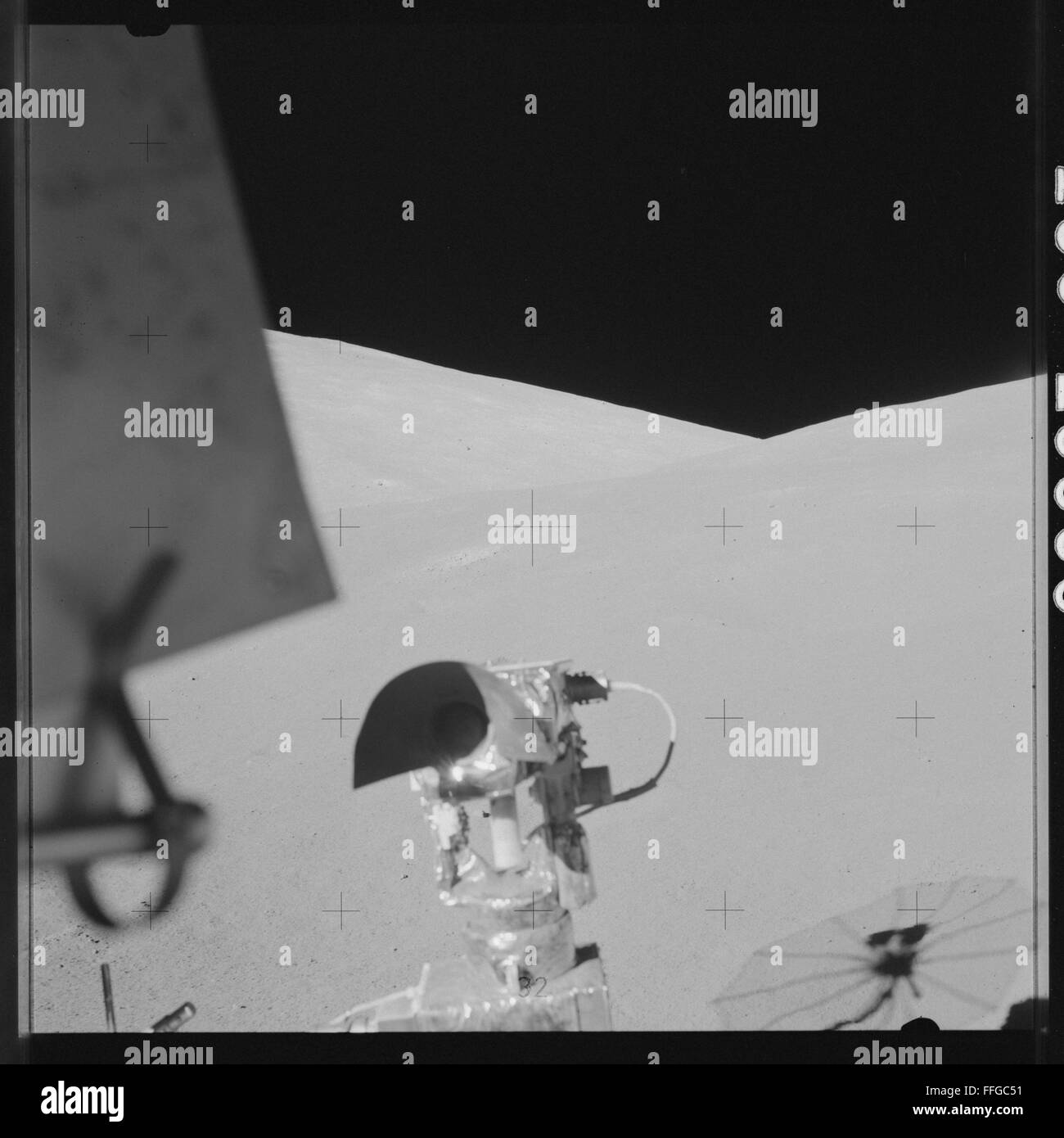 Apollo 17 was the final manned mission to the Moon. The untouched ...