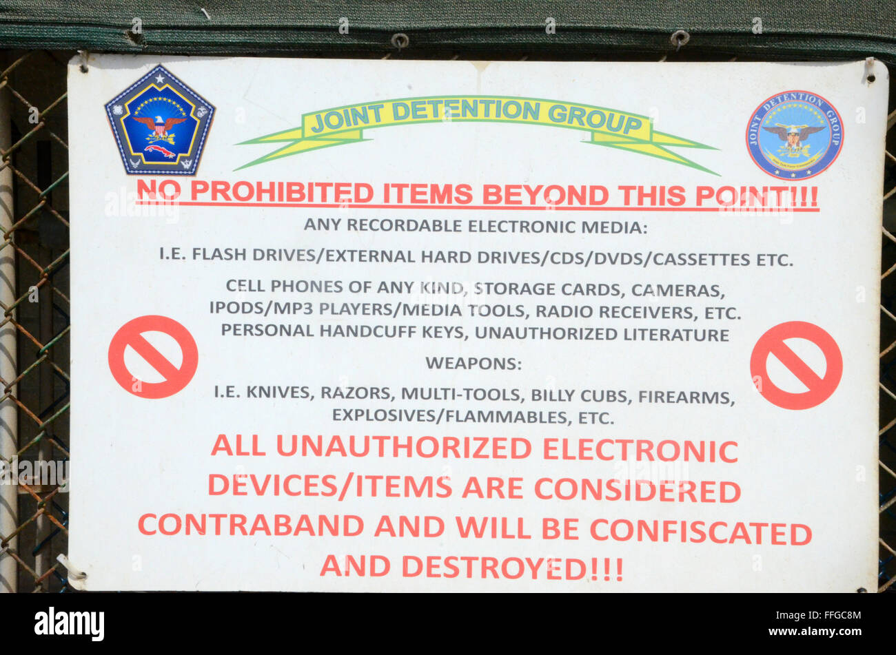 Prohibited items hi-res stock photography and images - Alamy