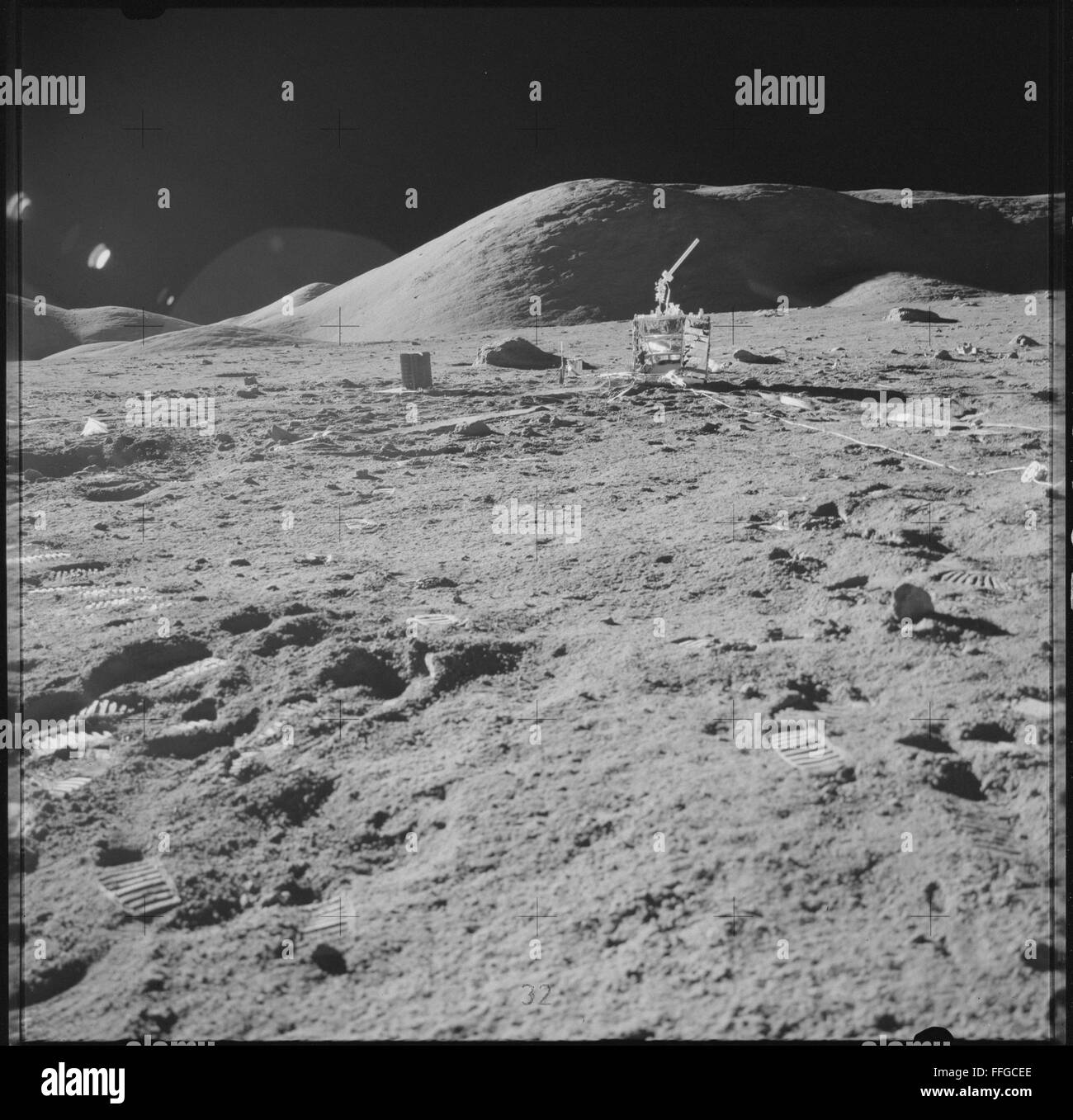 The Apollo 17 archive features unedited photographs from the final ...