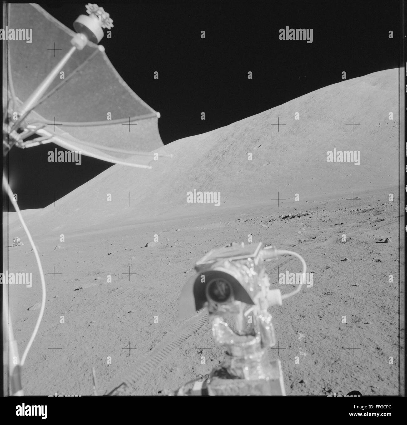 This collection of Apollo 17 photos captures significant moments of ...