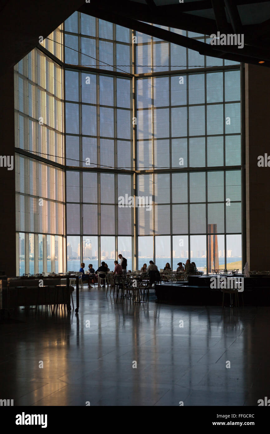 Museum of Islamic Art, MIA, Doha, Qatar. Iconic building designed by ...