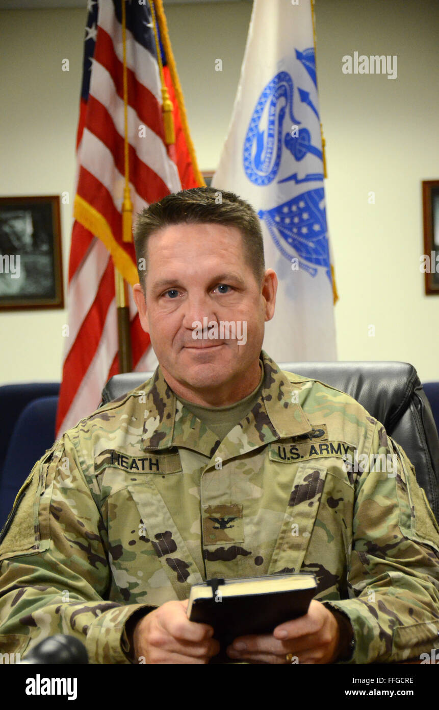 Camp commander colonel David Heath guantanamo bay cuba gtmo with ...