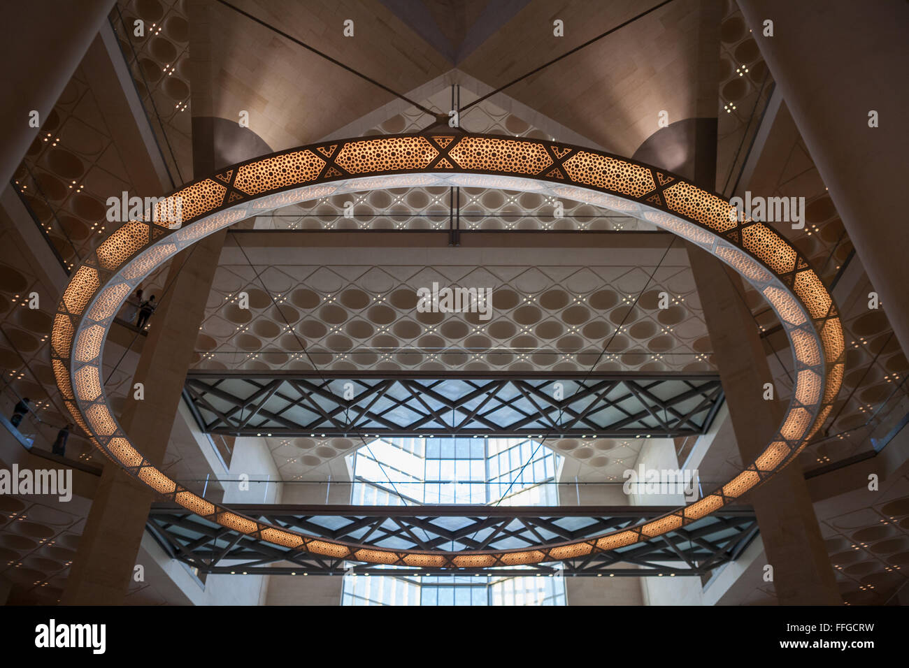 Museum of Islamic Art, MIA, Doha, Qatar. Iconic building designed by ...